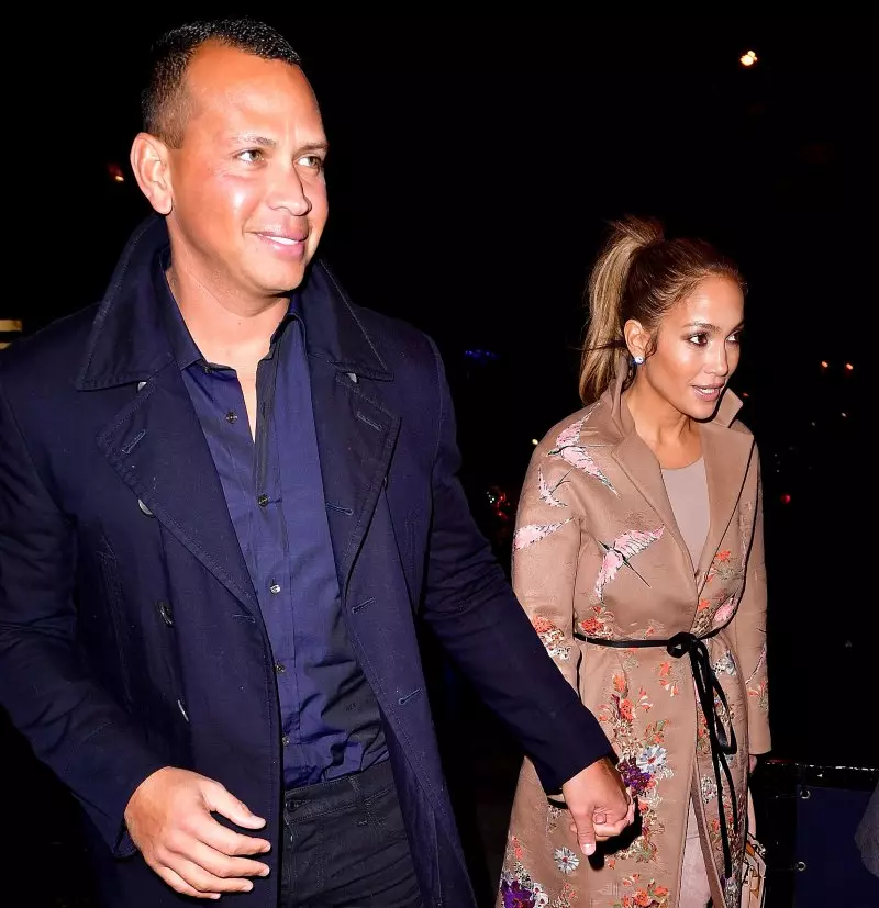 Večera Jennifer Lopez Alex Rodriguez