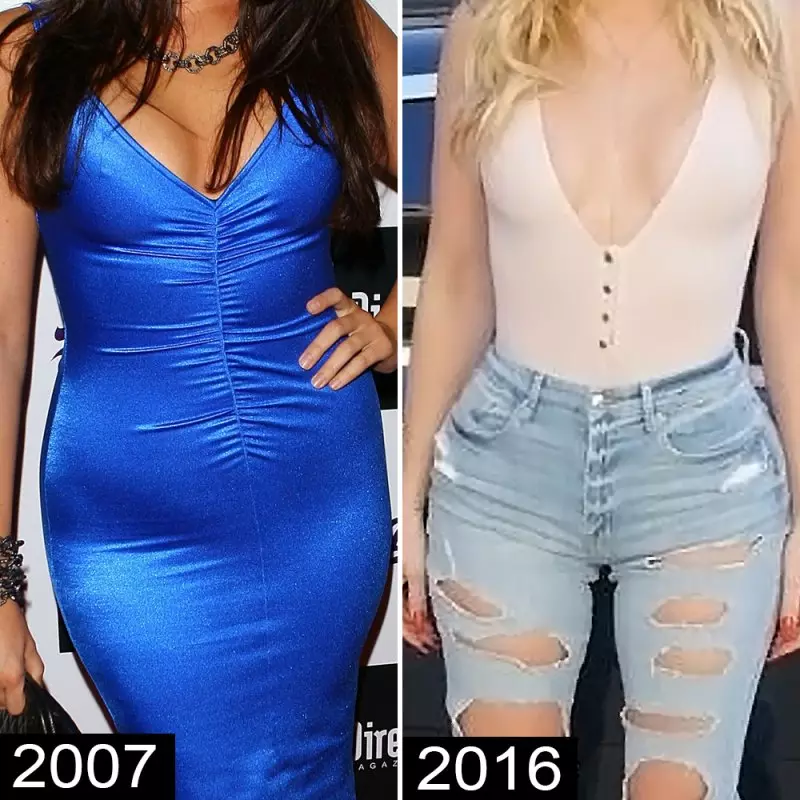 Khloe kardashian ត្រគាក