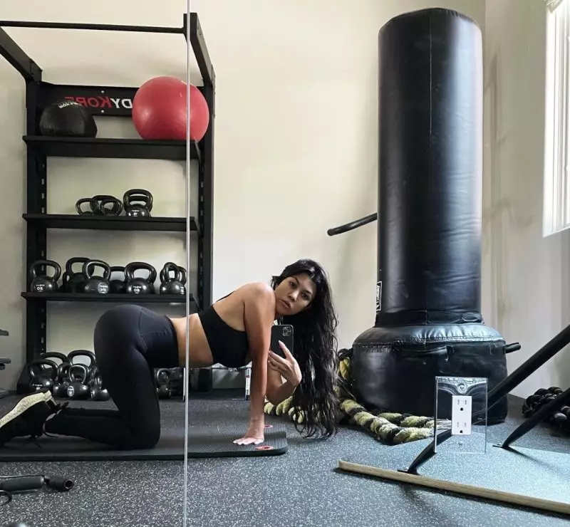 Kardashian-Jenners trenger ikke medlemskap for å trene! Se bilder av hjemmetreningssentrene deres