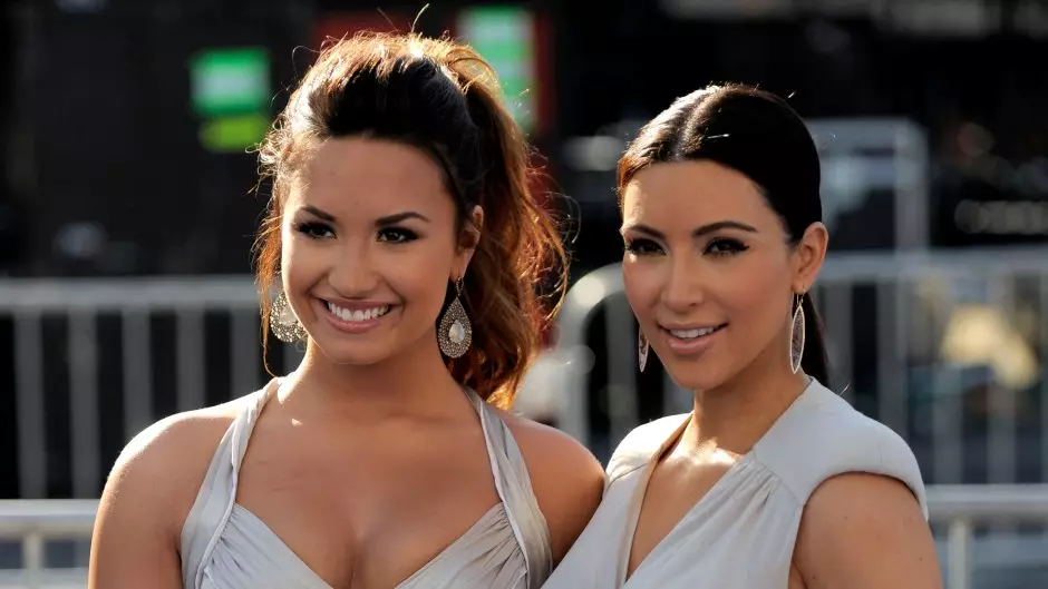 Demi Lovato agus Kim Kardashian