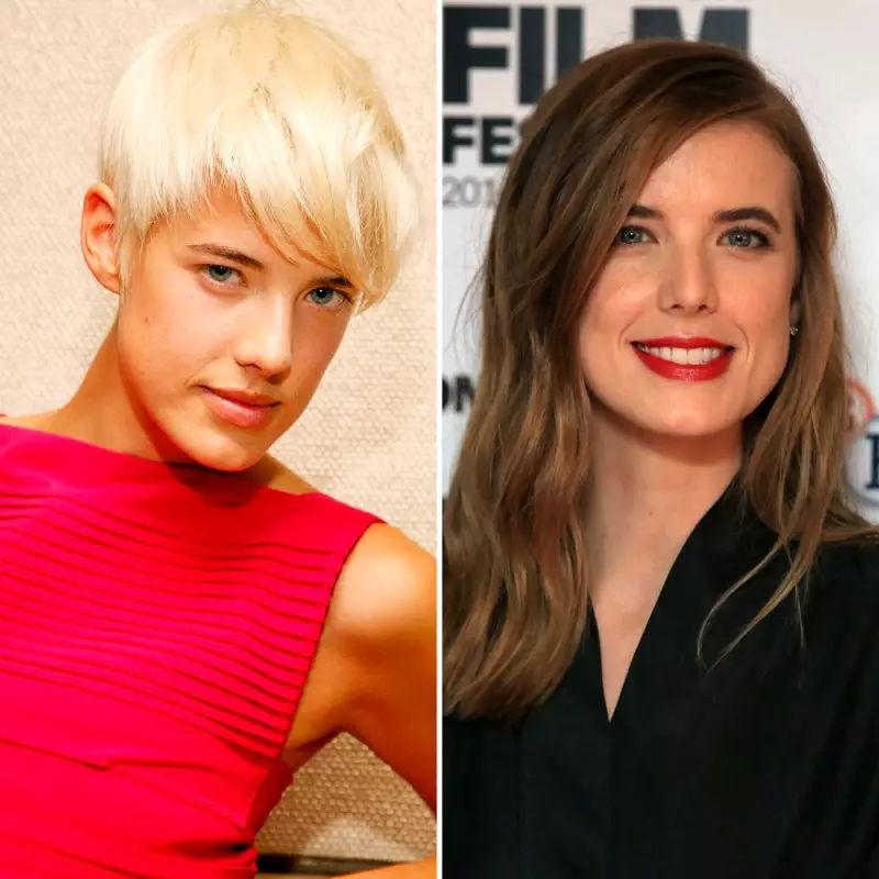 Agyness deyn موهای بلند