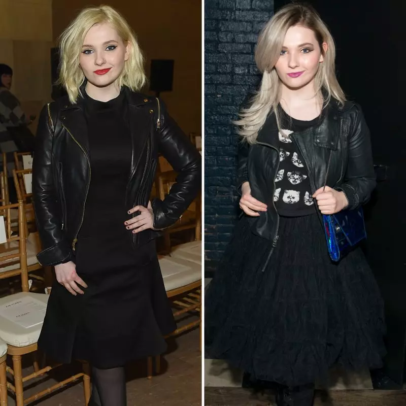 Abigail Breslin hair new york fashion week