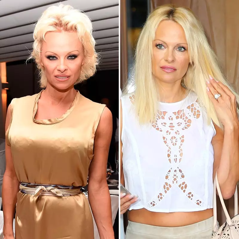 el cabello de pamela anderson