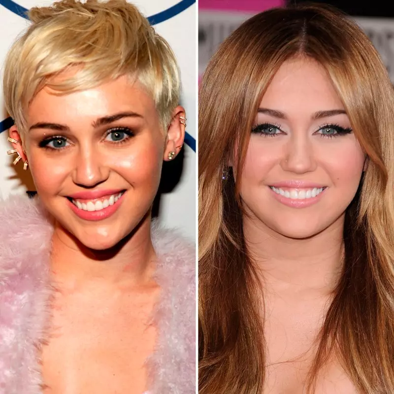 Miley Cyrus cheveux courts