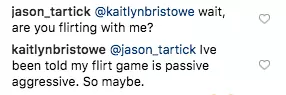 Bachelor Kaitlyn Bristowe Jason Tartick flirtet auf Instagram