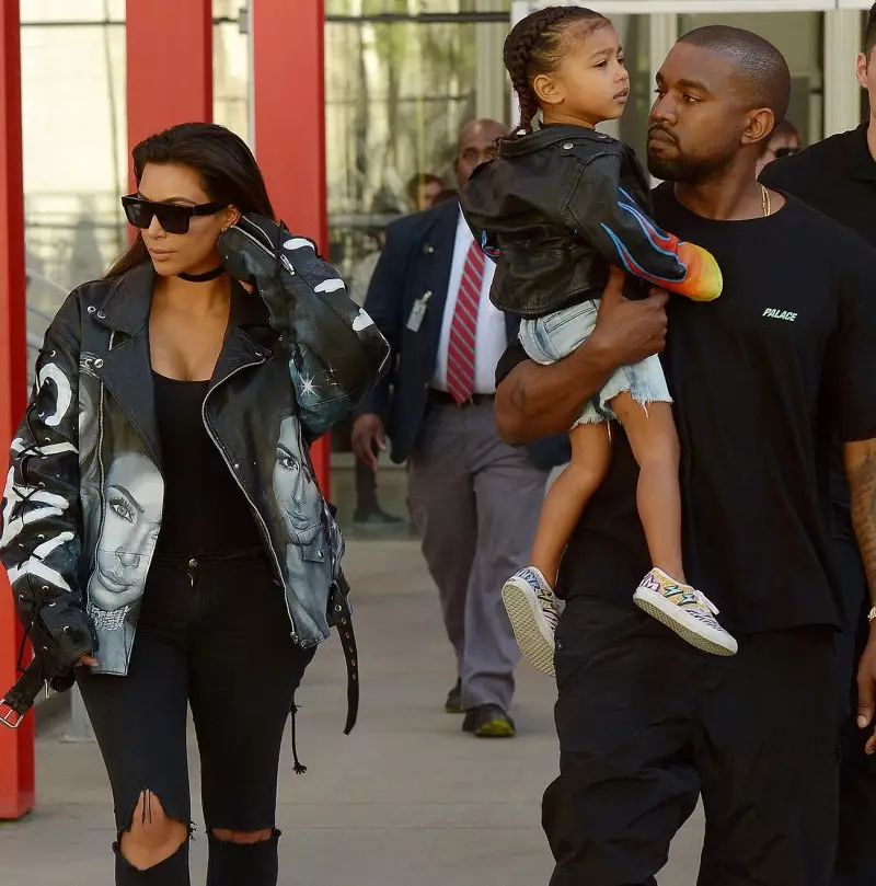 Kanye Wests søteste bilder med Kids North, Saint, Chicago og Salme 11