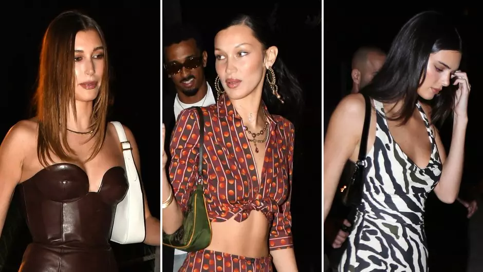 Hailey Bieber, Bella Hadid ndi Kendall Jenner Amapezeka pa Ukwati wa Miami