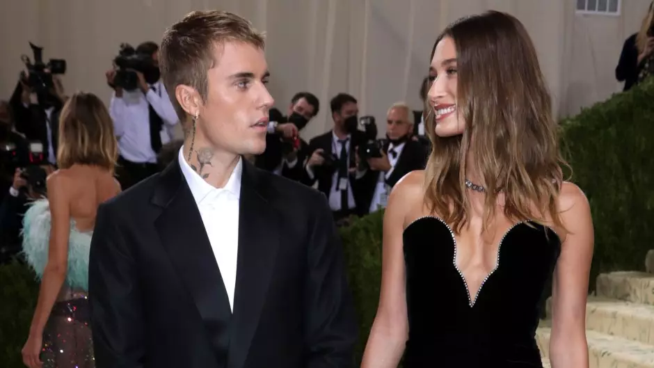 Justin และ Hailey ฉลองครบรอบปีที่ Met Gala Photos