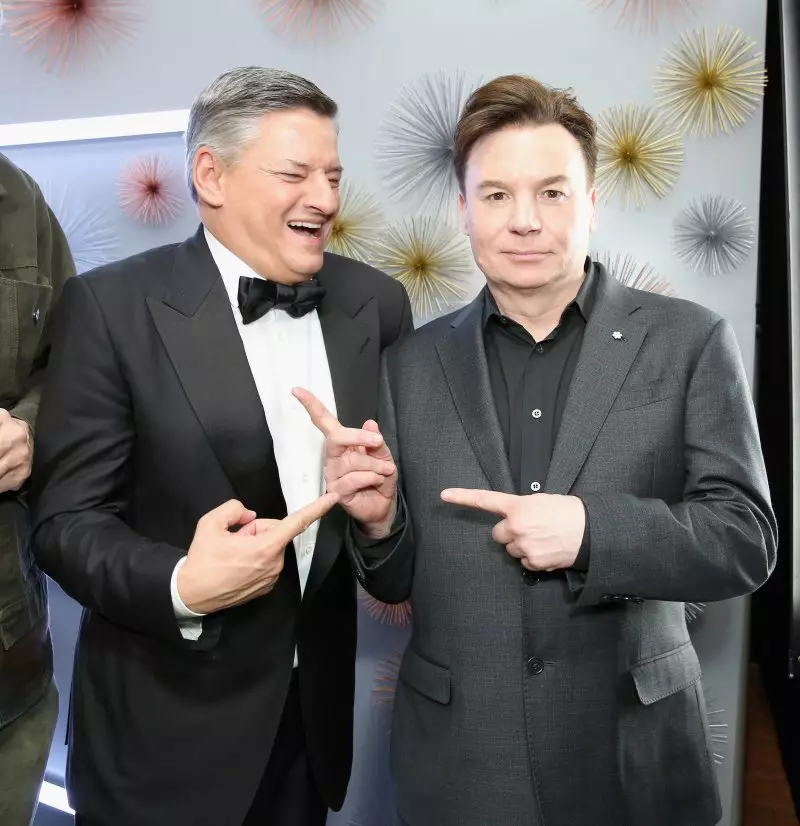 CCO του Netflix Ted Sarandos και Mike Myers Netflix 2019 SAG Awards After Party