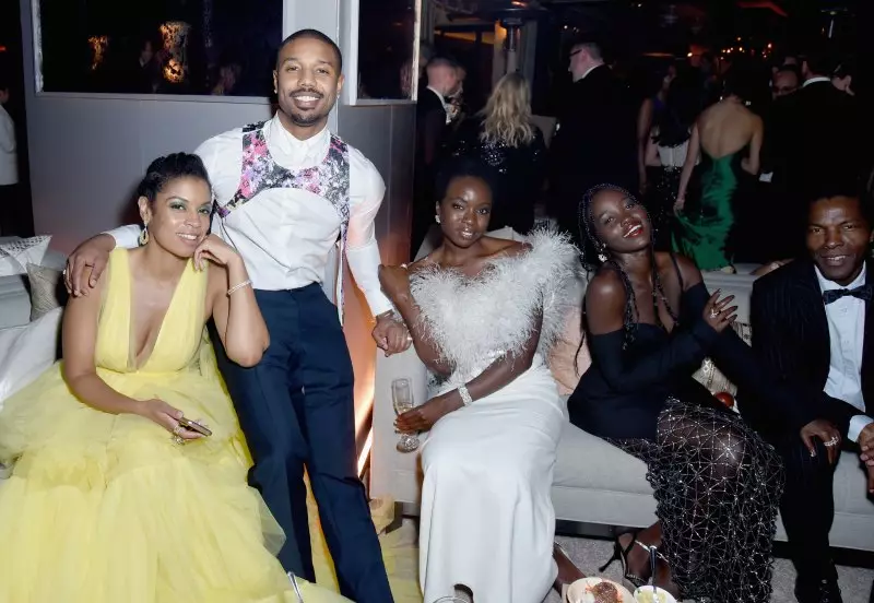 Susan Kelechi Watson, Michael B. Jordan, Danai Gurira, Lupita Nyong'o uye muenzi Netflix 2019 SAG Awards After Party