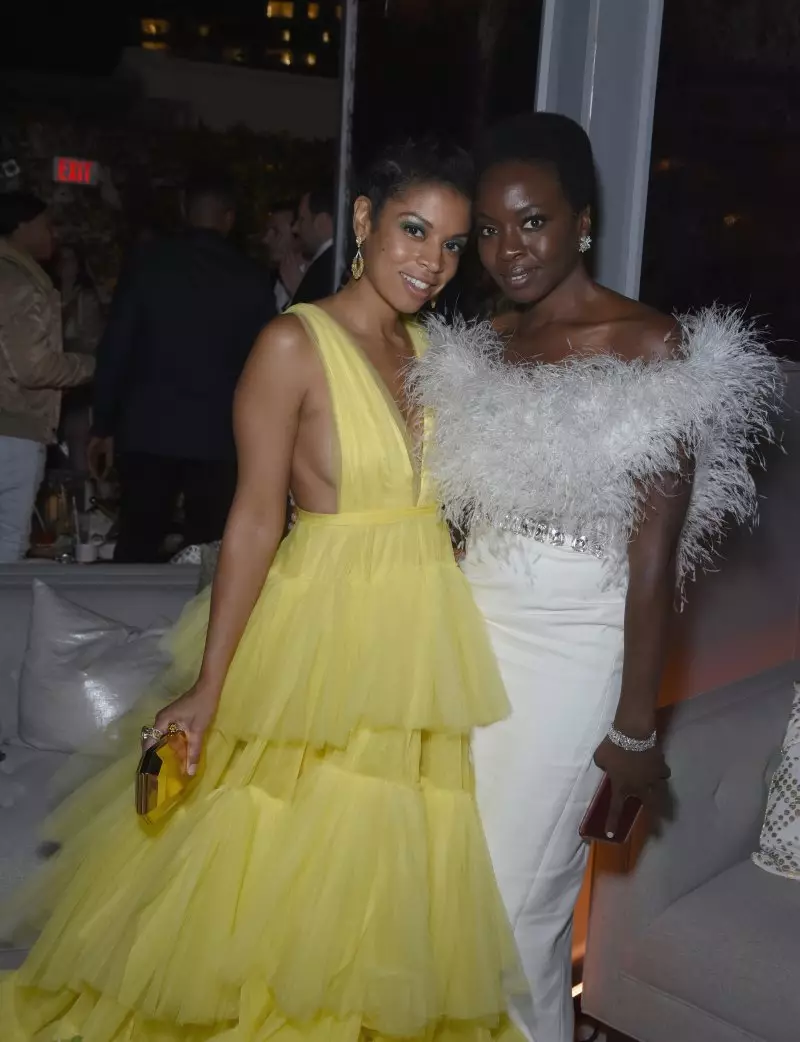 Susan Kelechi Watson (L) uye Danai Gurira Netflix 2019 SAG Awards After Party