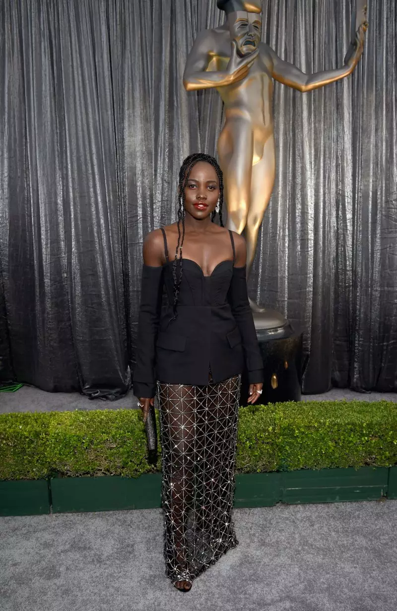 lupita n'yongo SAG Awards 2019 ең жақсы және ең нашар киінген