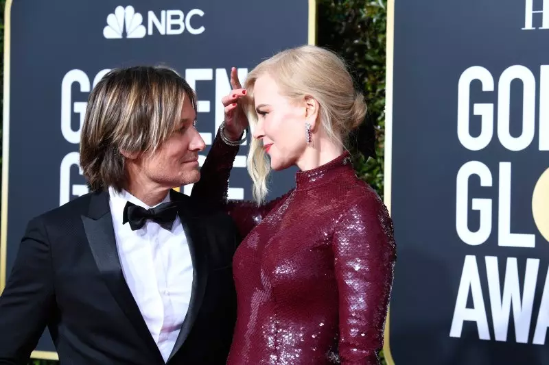 UNicole Kidman Keith Urban 2019 Golden Globes