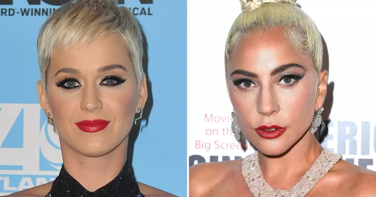 Katy Perry Kaj Lady Gaga Fermis La Dramon Post Teksto-Fludo