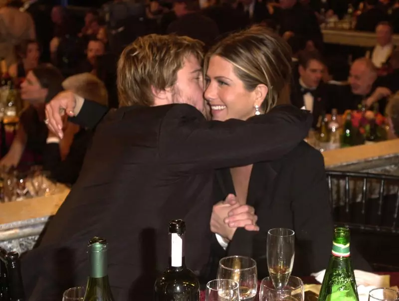 Brad Pitt Jen Aniston reminiscência 9