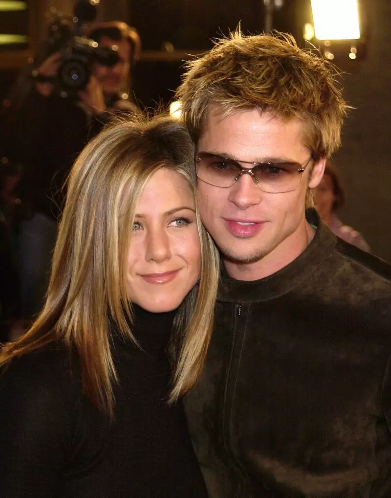 Brad pitt jen aniston throwback 6