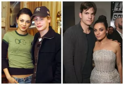 mila kunis ashton kutcher macauley culkin