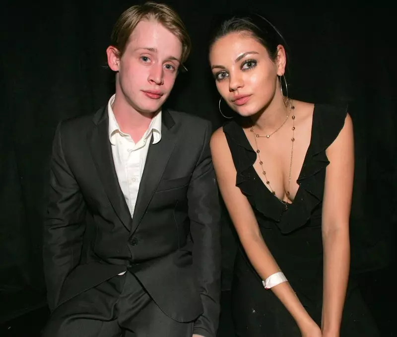 Macauley culkin mila kunis