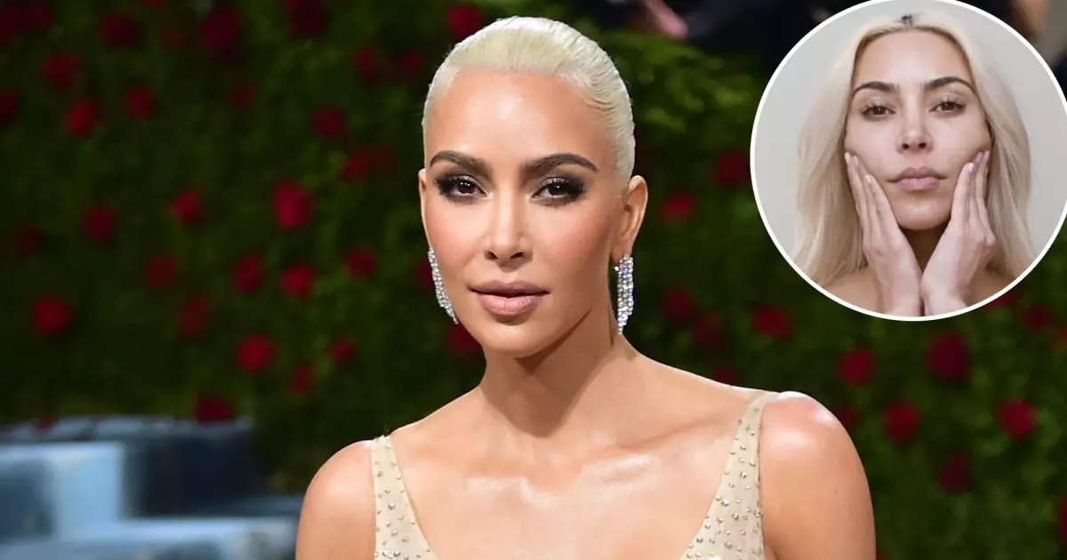 Kim Kardashian không cần trang điểm trong video SKKN 'Quy trình 9 bước'