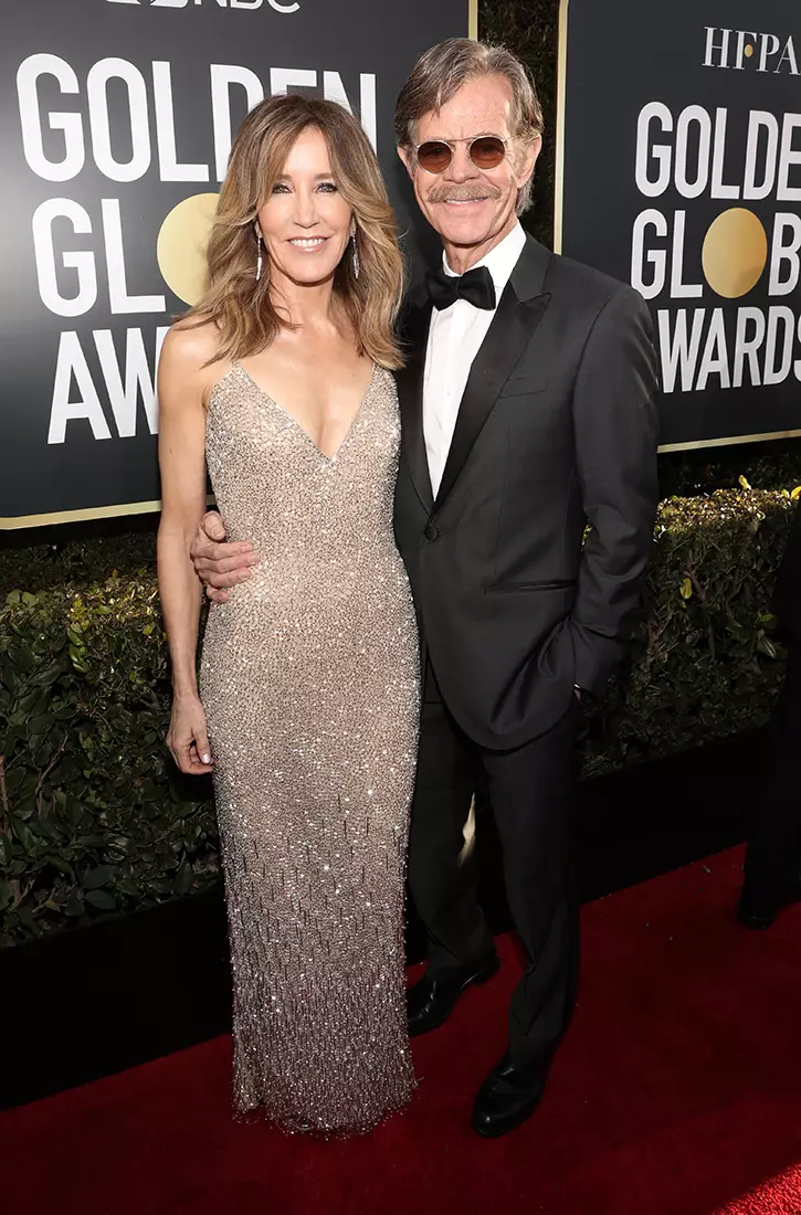 Golden Globes 2019 Felicity Huffman William H Macy