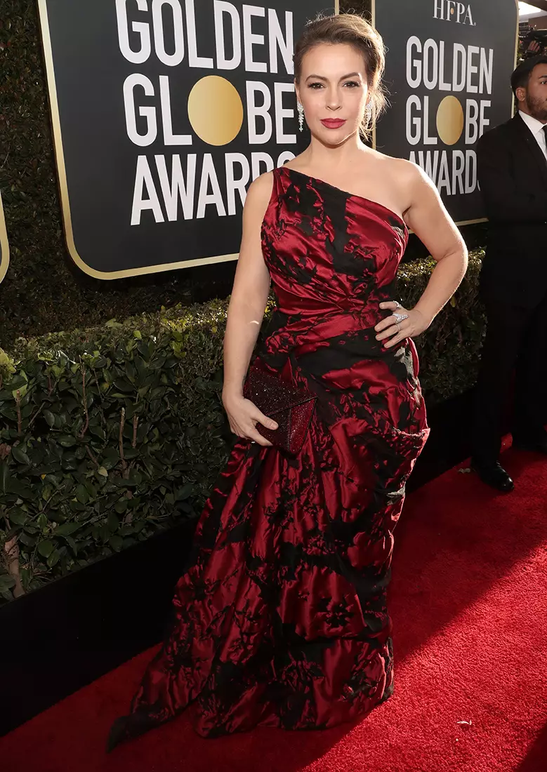 Golden Globe 2019 Alyssa Milano