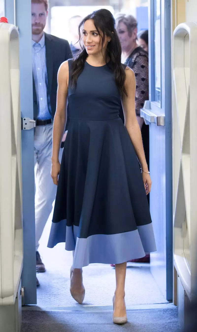 Meghan Markle Wearing Blue 1