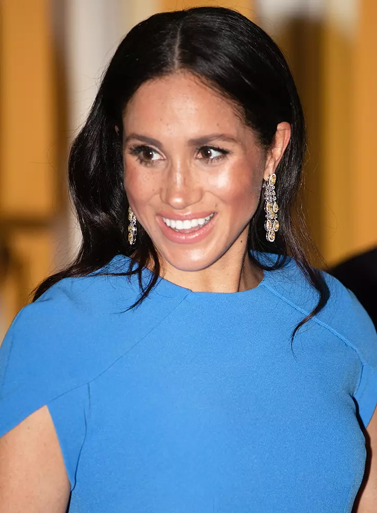 Barriguinha de bebê Meghan Markle