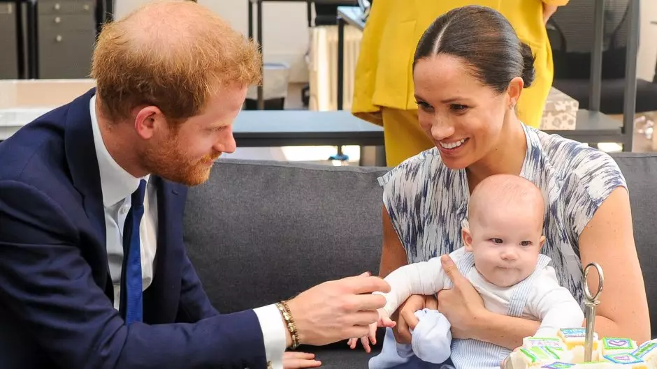 Princ Hari, Megan Markl i beba Arči tokom Kraljevske turneje