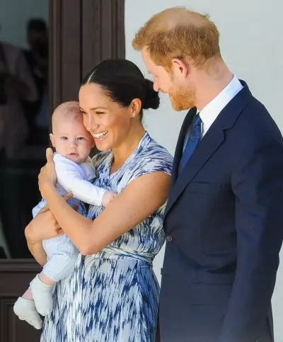 Princis Harijs, Megana Mārkla un mazulis Ārčijs karaliskās tūres laikā