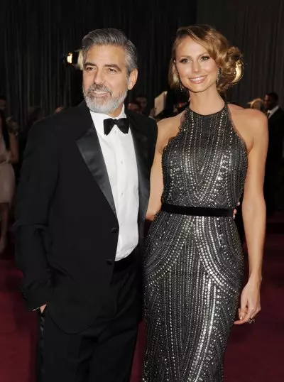 george clooney và stacy keibler