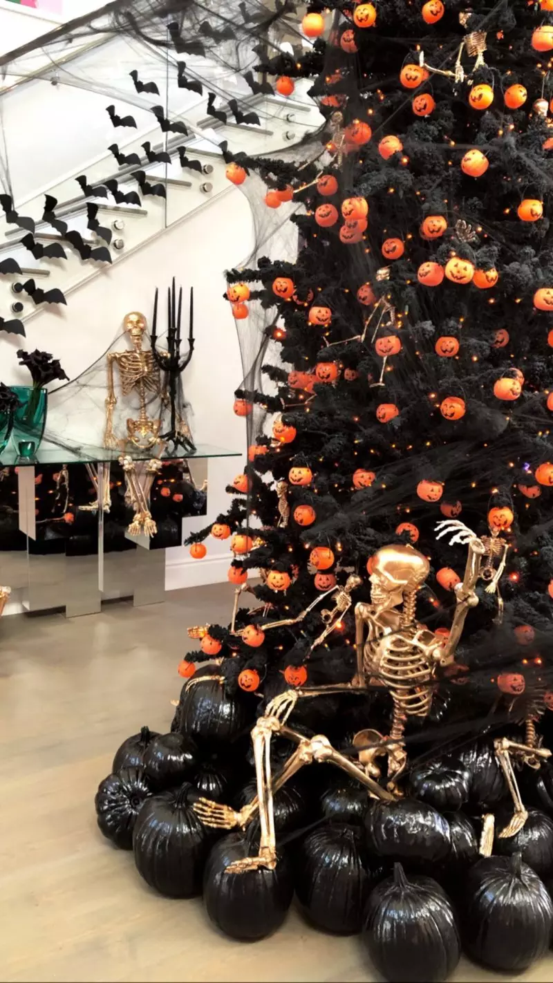 Kylie Jenner Halloween Party Tree