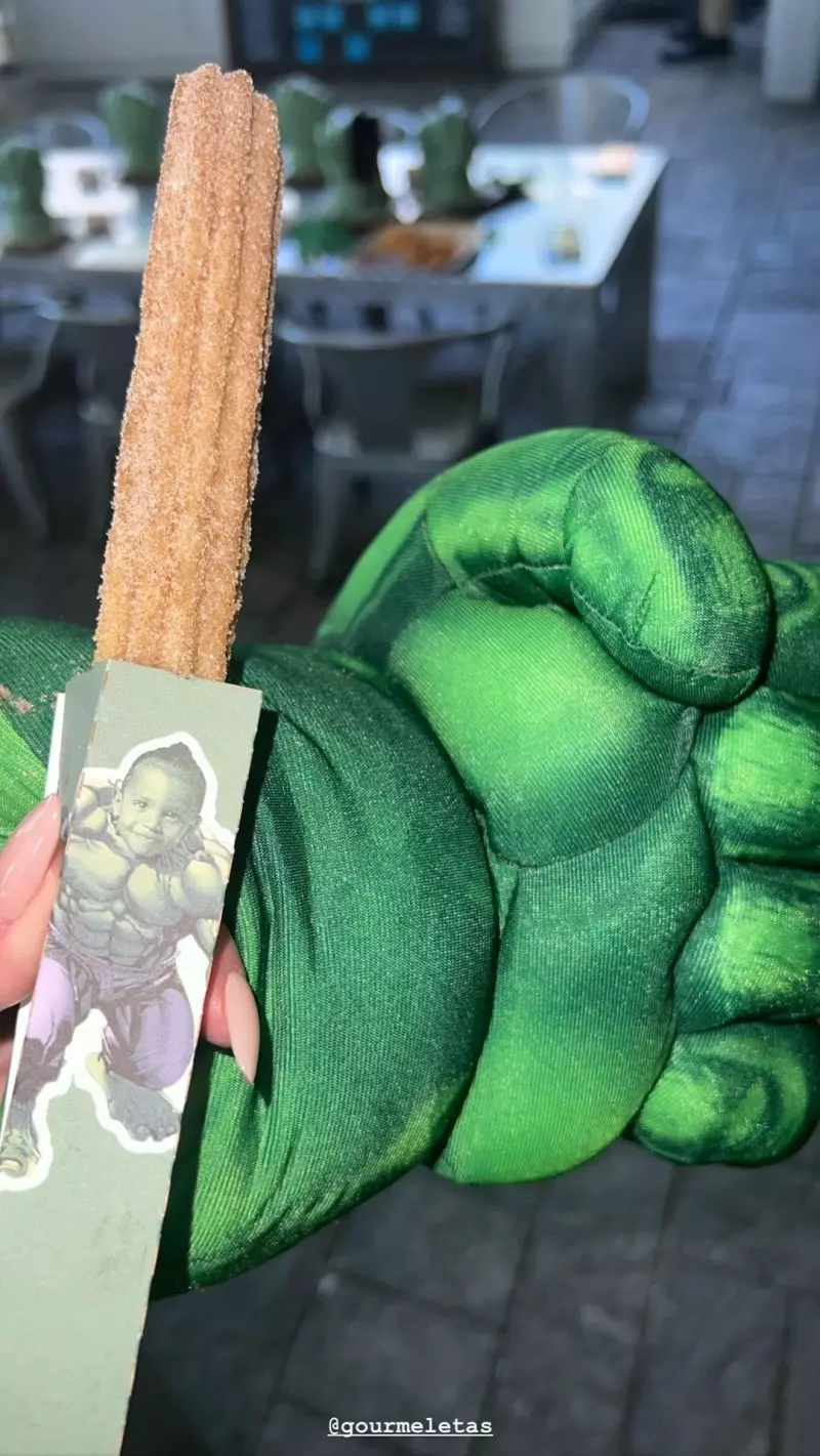Psalm West hat Hulk-Geburtstagsparty in Kims Haus: Fotos 2