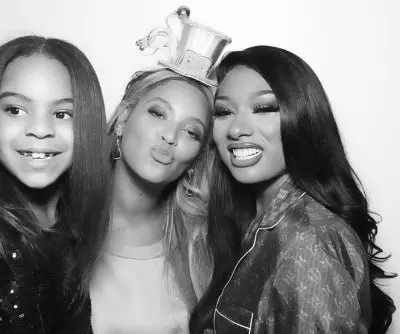 Megan Thee Stallion Dengan Beyonce dan Blue Ivy