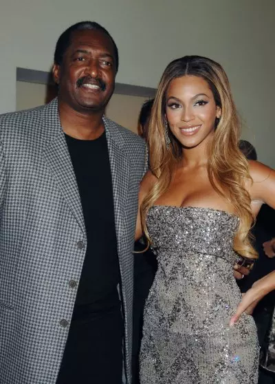 Beyonce iyo Mathew Knowles DreamGirls Premiere