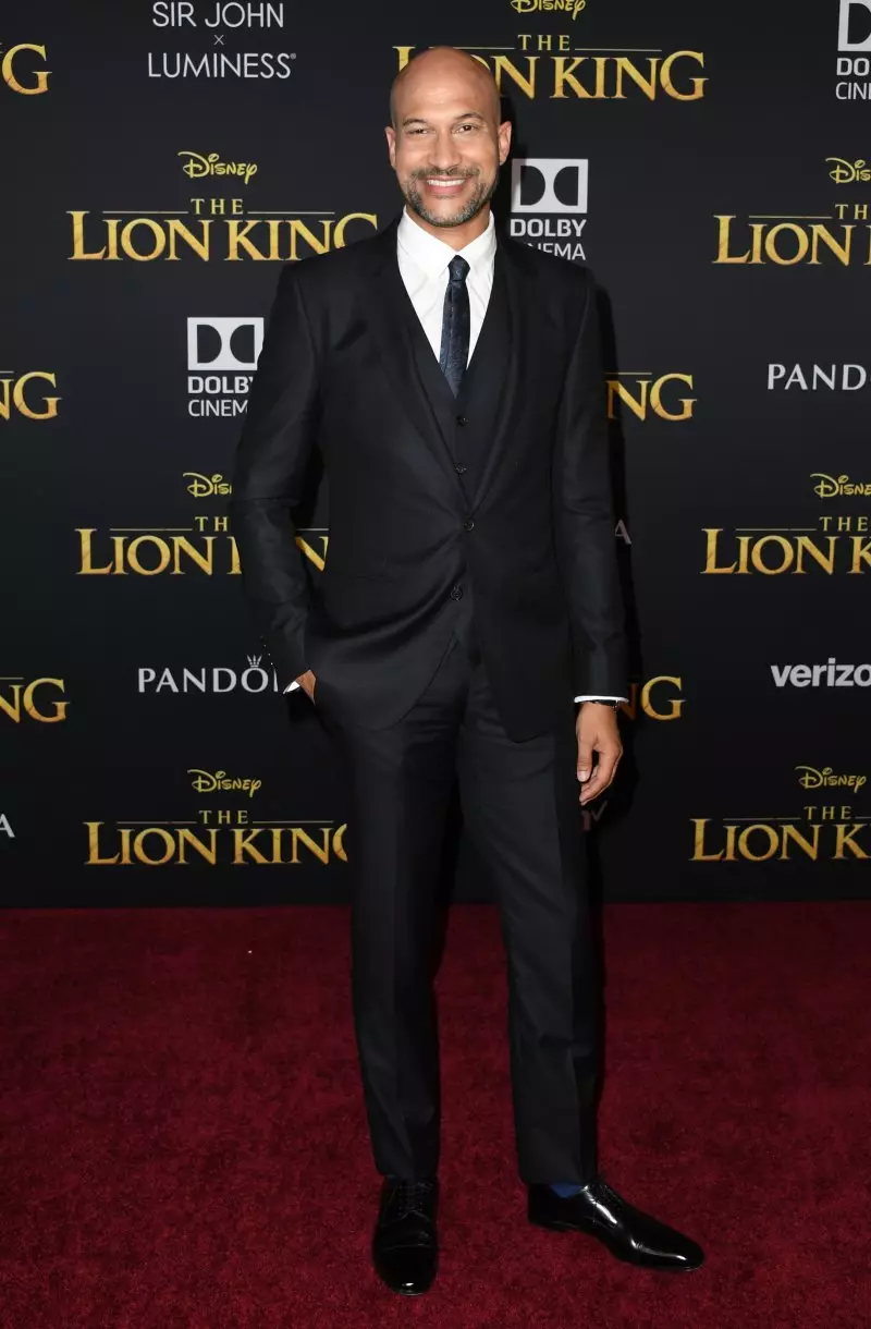 Keegan-Michael Key Suit Lion King Premiere