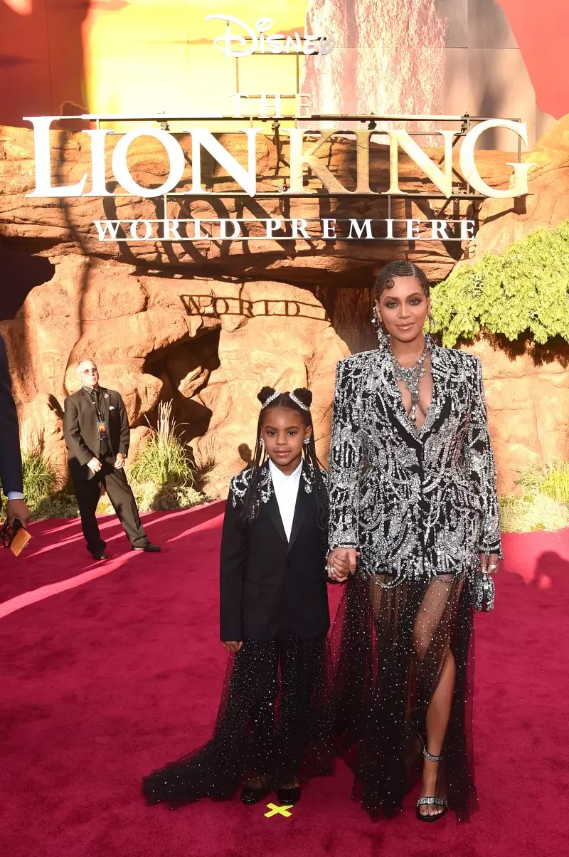 Beyonce ug Blue Ivy Carter Lion King Premiere