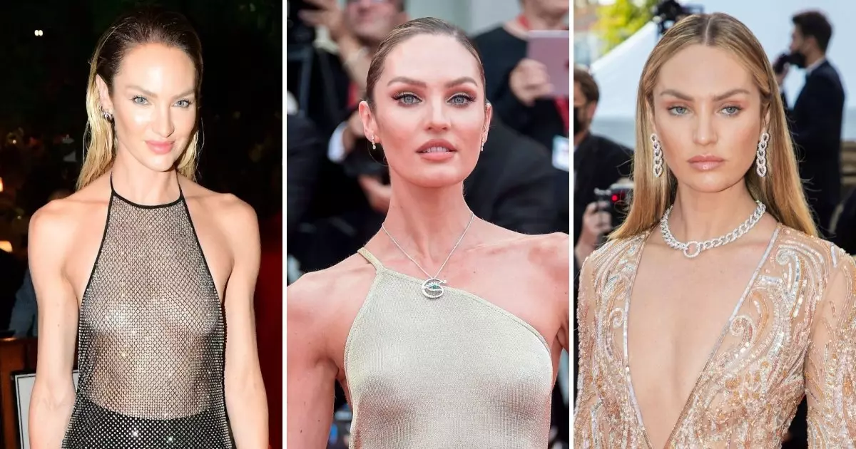 Candice Swanepoels beste BH-utseende: Bilder uten BH