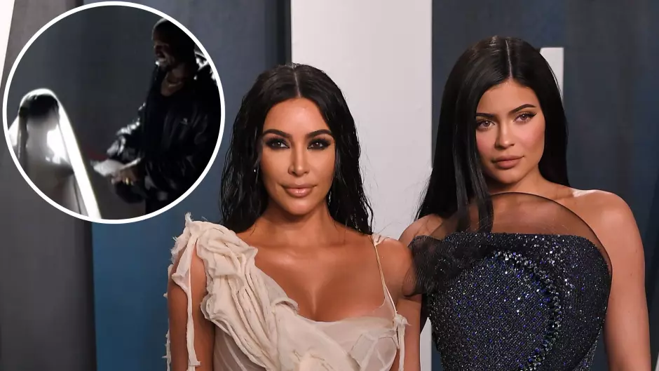 Kylie Jenner unterstützt Kim als Braut beim „Donda“-Event von Kanye