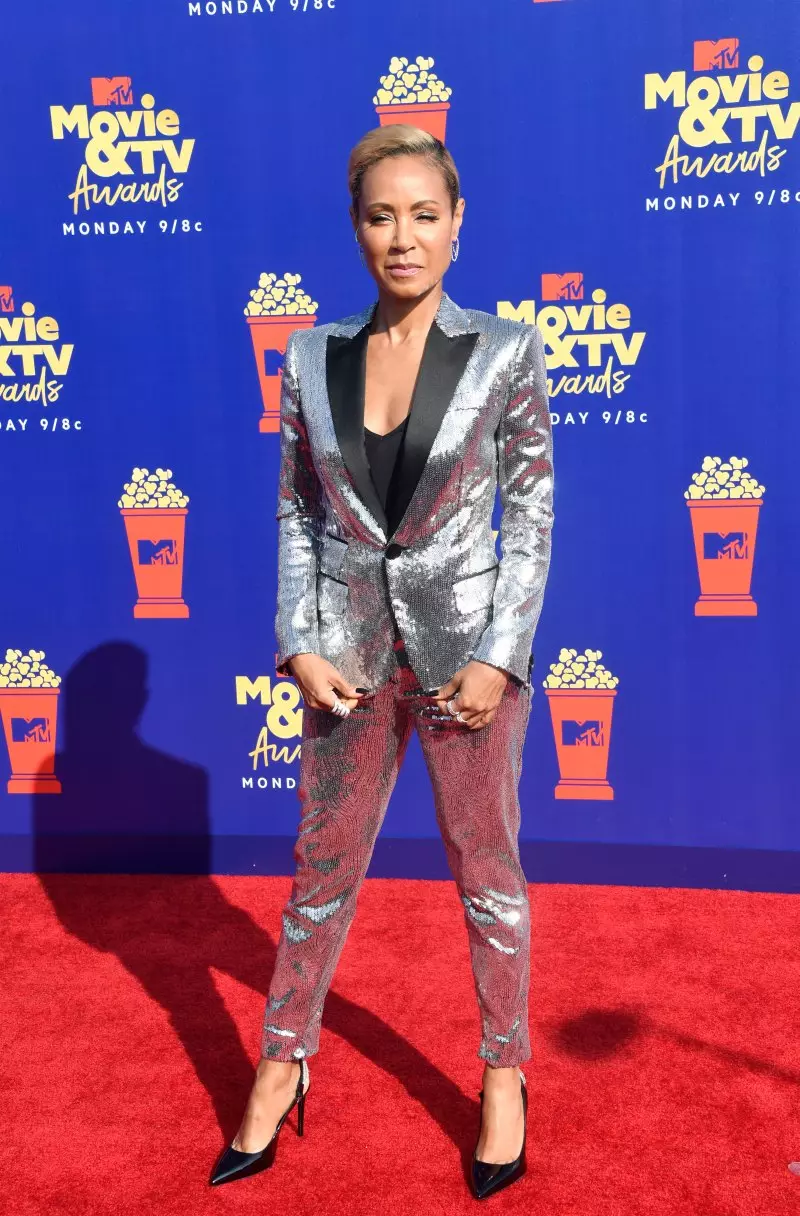 Jada Pinkett Smith sur le tapis rouge des MTV Movie & TV Awards