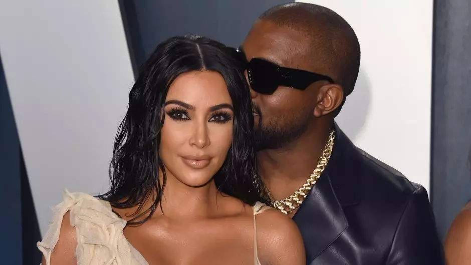 Kanye West Wines ma Dines Kim Kardashian Amid Marital Drama