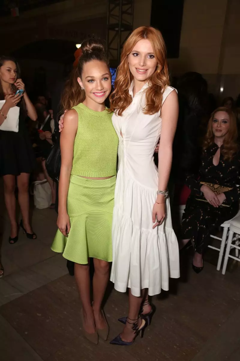 Maddie Ziegler átalakulás 2015 Bella Thorne-nal