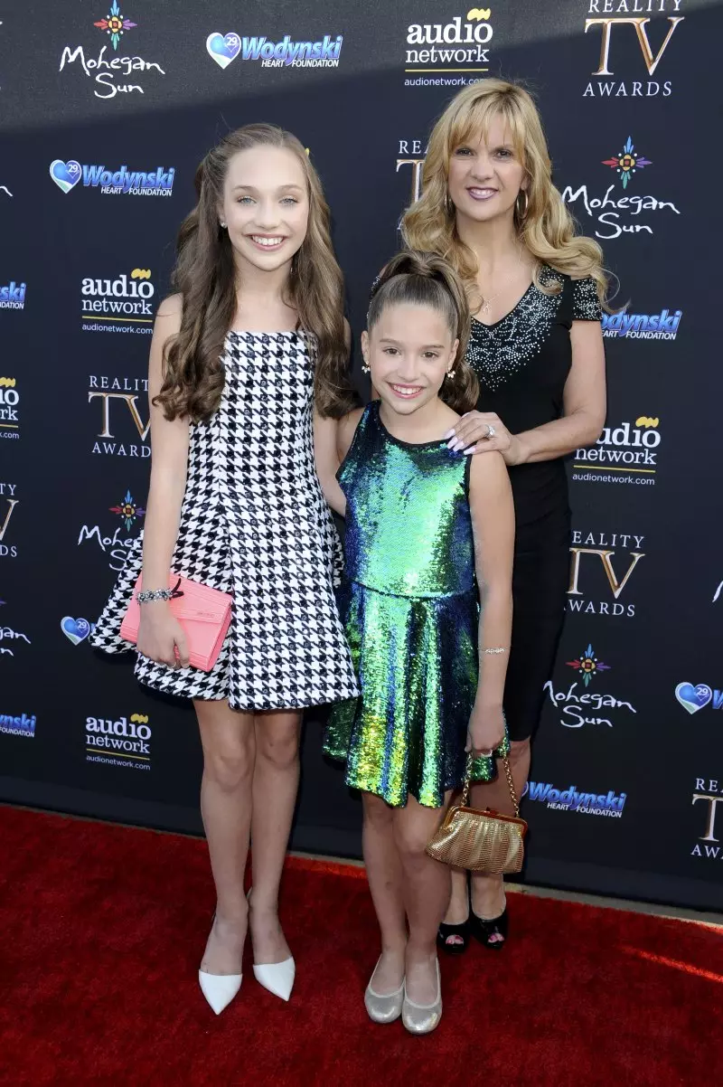 Maddie Ziegler átalakulása 2015 anyával és Kenzie nővérrel