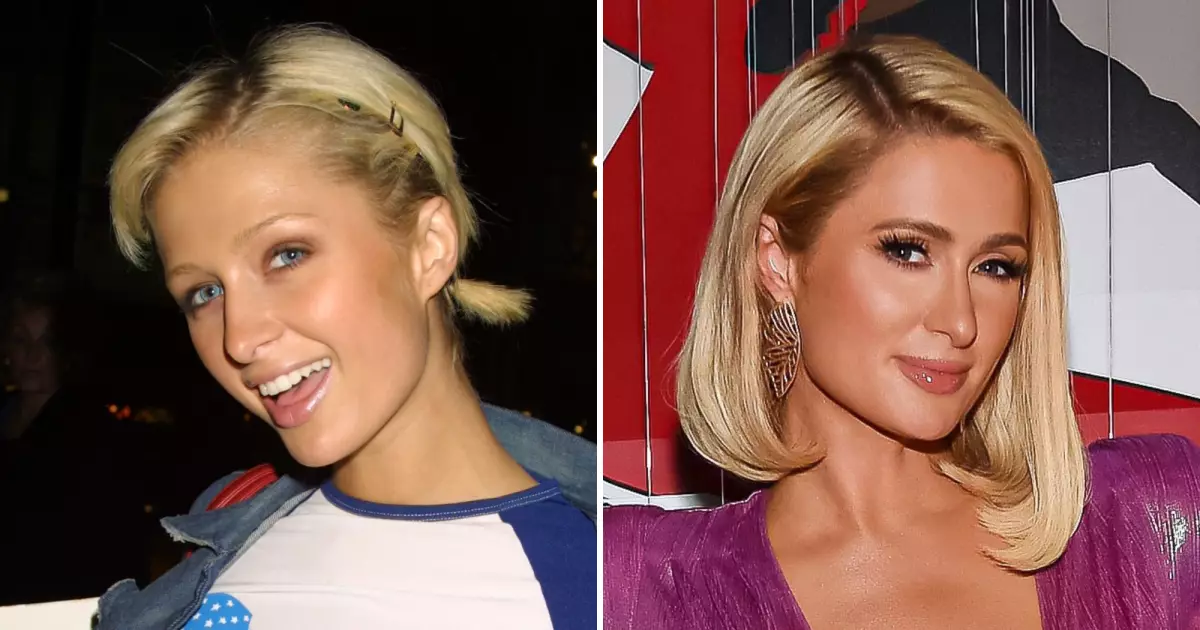 Paris Hilton Transformation Photos: Bilder da og nå