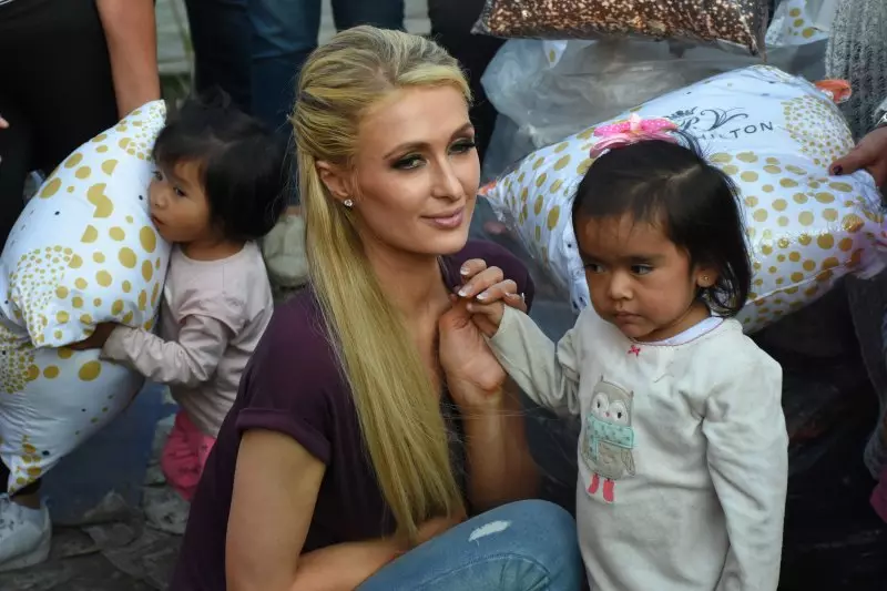 Paris Hilton transfòmasyon 2018