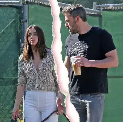 Ben Affleck dhe Ana De Armas jashtë dhe rreth, Los Angeles, SHBA - 21 Mars 2020