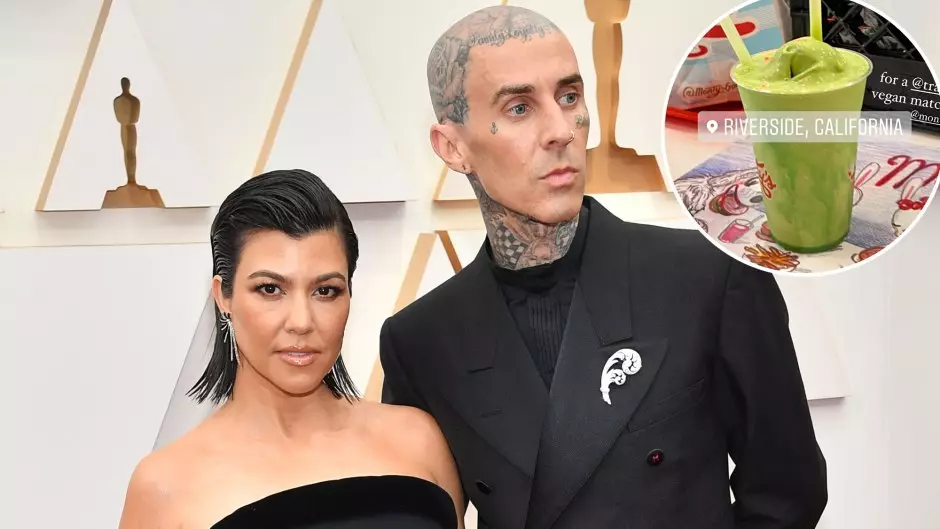 Kourtney Kardashian na Travis Barker Wanafurahia Machake ya Maziwa Tarehe ya Kuvutia: Tazama Wakati Mzuri