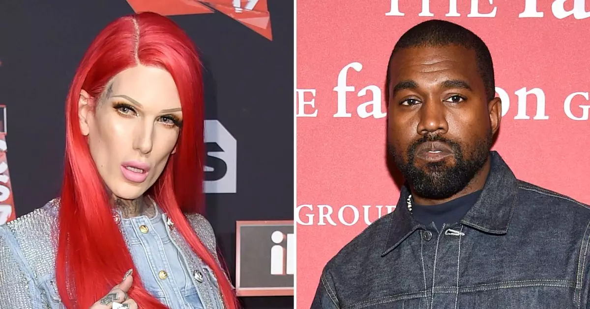 Jeffree Star kritikon thashethemet për takime me Kanye West në mes të dramës së Kim