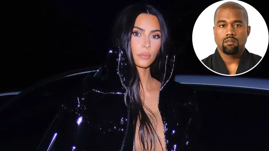 Kim Kardashian soti san bag maryaj anvan li ranpli pou divòs ak Kanye West