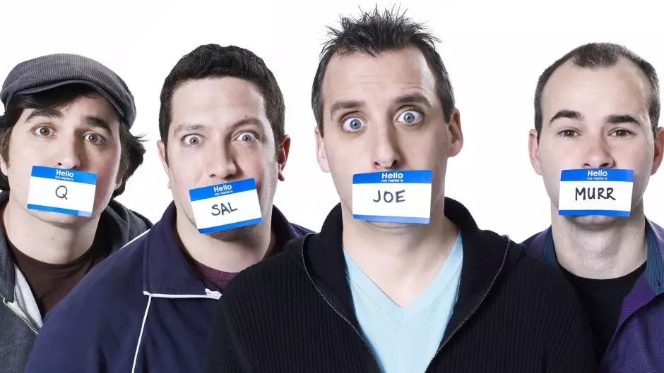 Những kẻ pha trò không thực tế Sau đó và Bây giờ Brian Quinn Sal Vulcano Joe Gatto James Murray