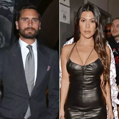 ئانىلار بايرىمىدا Scott Disick Snubs Ex Kourtney Kardashian